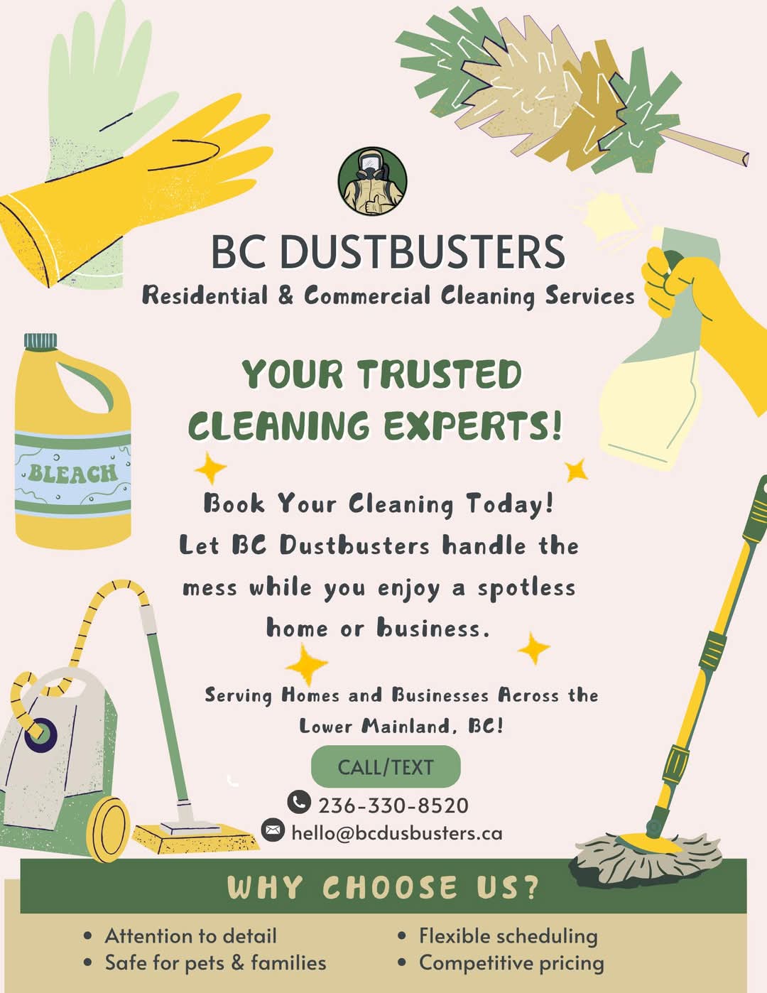 qads.ca | BC Dustbusters cleaning